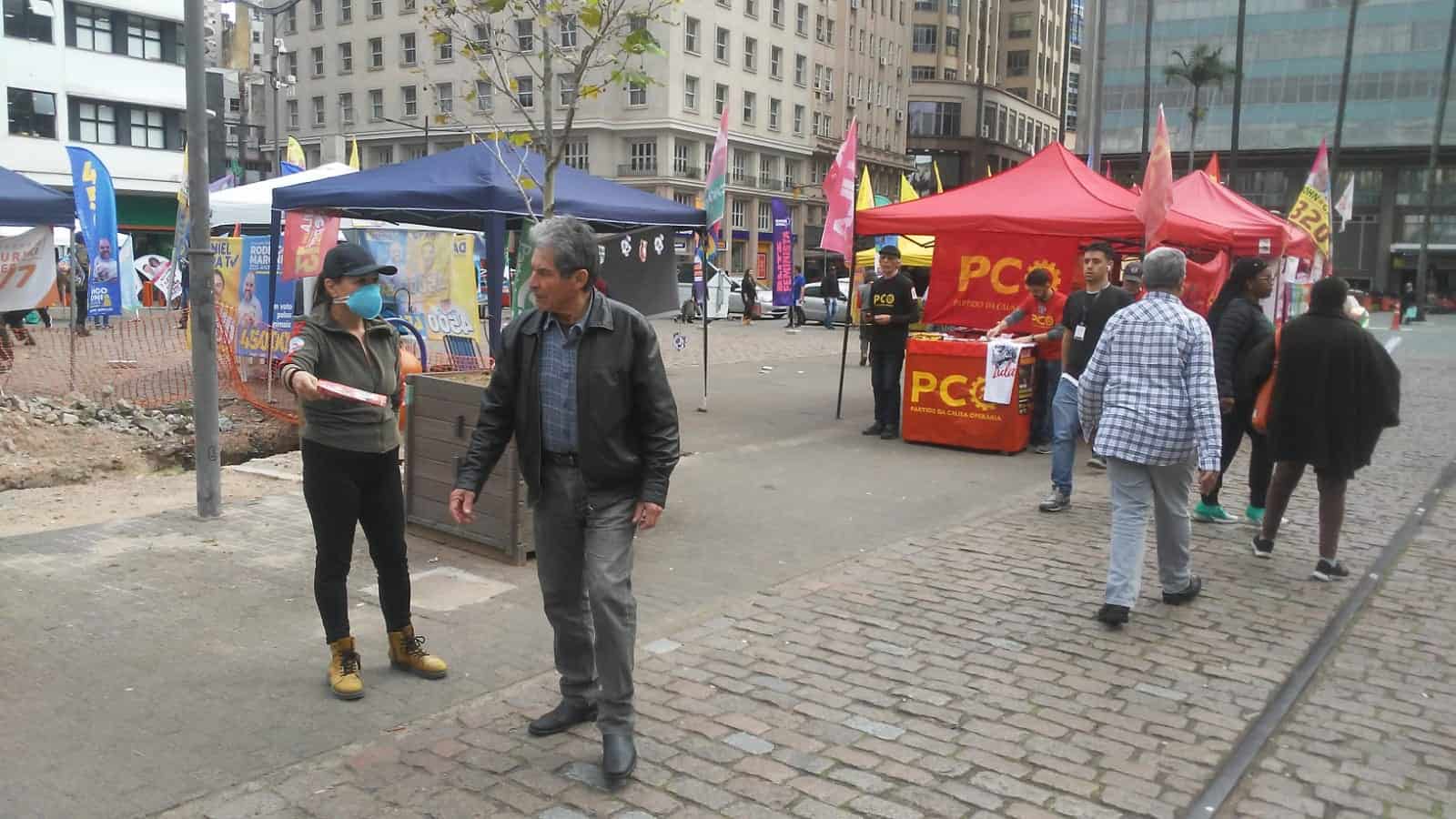 Militantes do PCO no RS realizam atividade no Mercado Público - Diário ...